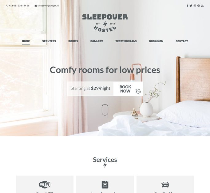 Sleepover - Comfy Rooms For Low Prices