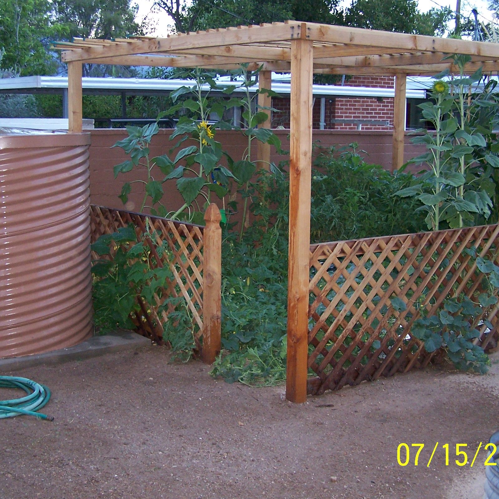 Steel Culvert Cisterns - Southern Arizona Rain Gutters | Tucson, AZ