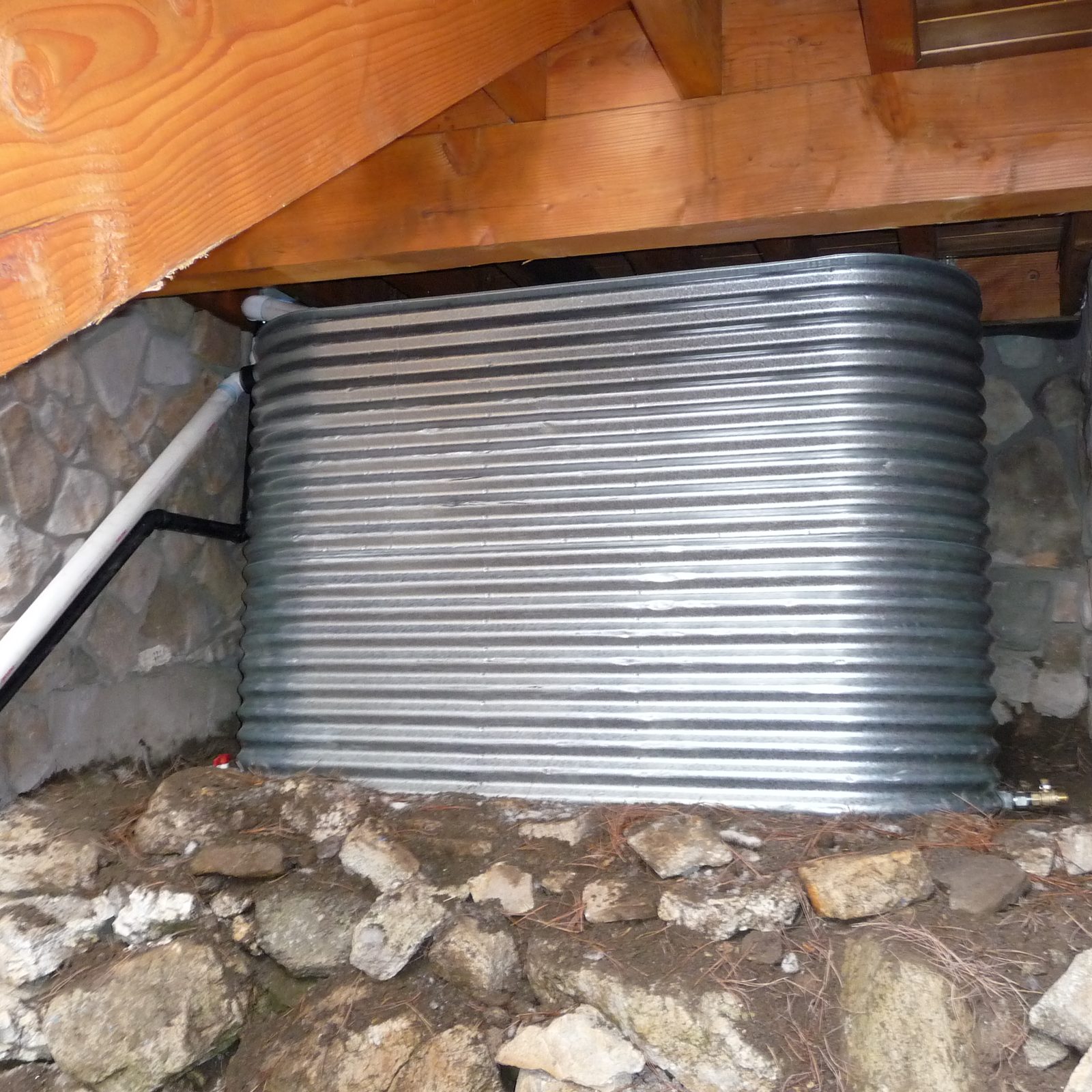 Steel Culvert Cisterns - Southern Arizona Rain Gutters | Tucson, AZ