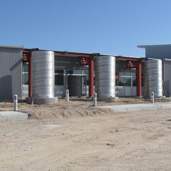 Steel Culvert Cisterns - Southern Arizona Rain Gutters | Tucson, AZ
