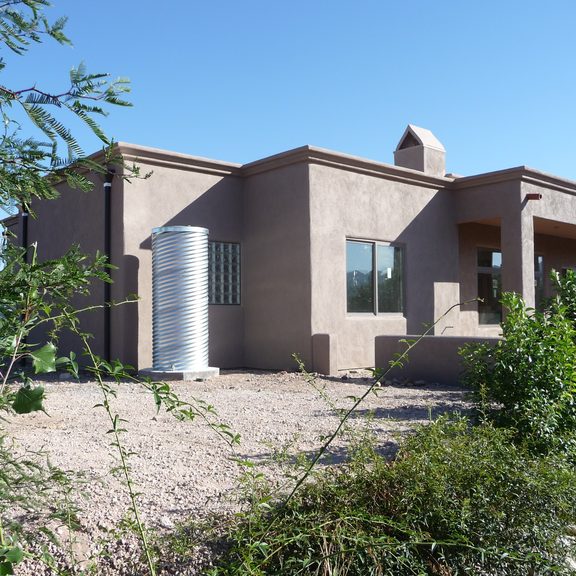 Steel Culvert Cisterns - Southern Arizona Rain Gutters | Tucson, AZ