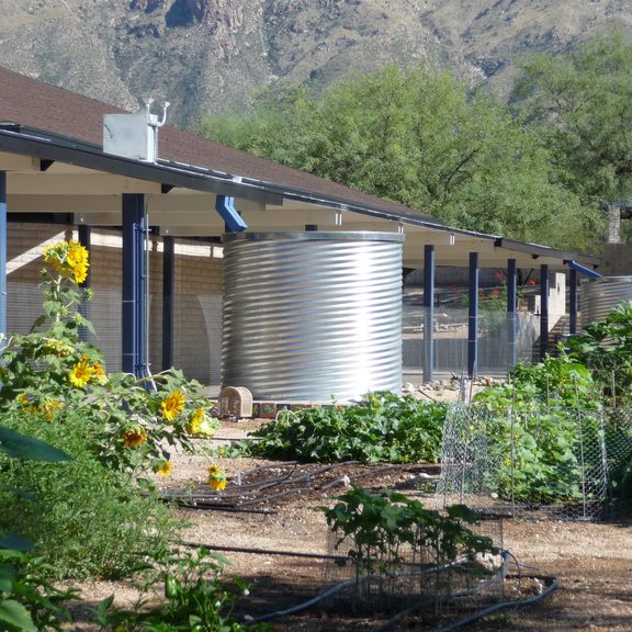 Steel Culvert Cisterns - Southern Arizona Rain Gutters | Tucson, AZ