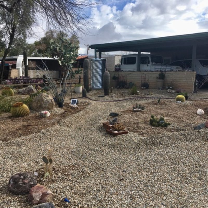 Steel Culvert Cisterns - Southern Arizona Rain Gutters | Tucson, AZ